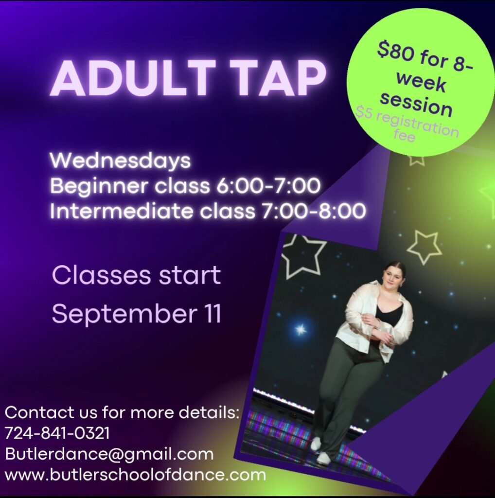 Adult Tap - Butler School of Dance